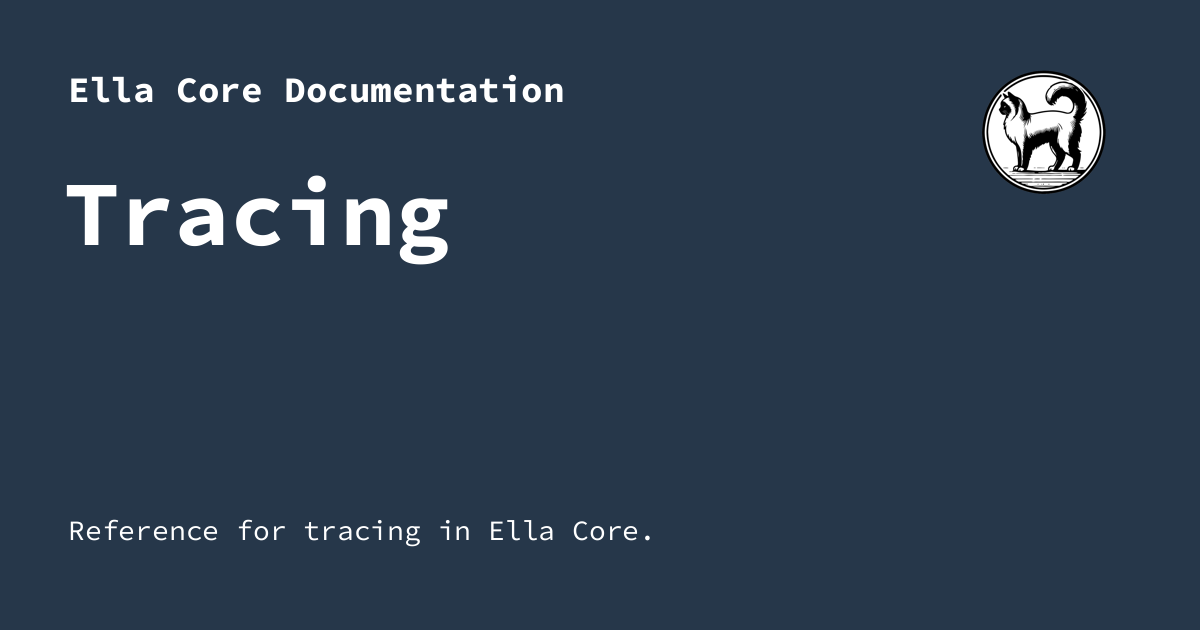 Tracing - Ella Core Documentation